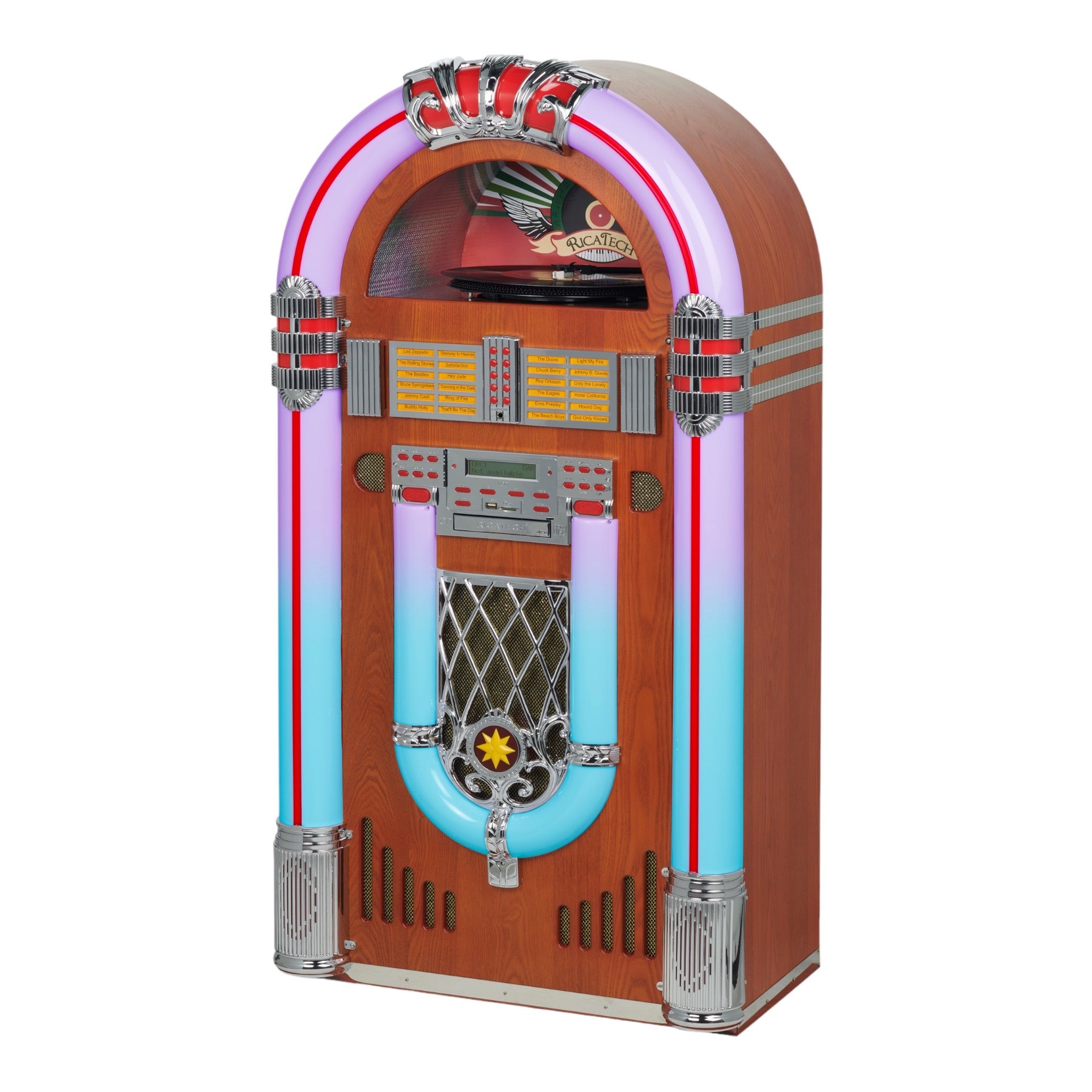 Ricatech Jukebox RR4000 Bruin Premium LED – The Dutch Auction Company B.V.